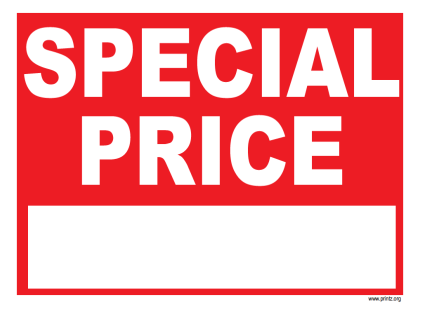 Special Price